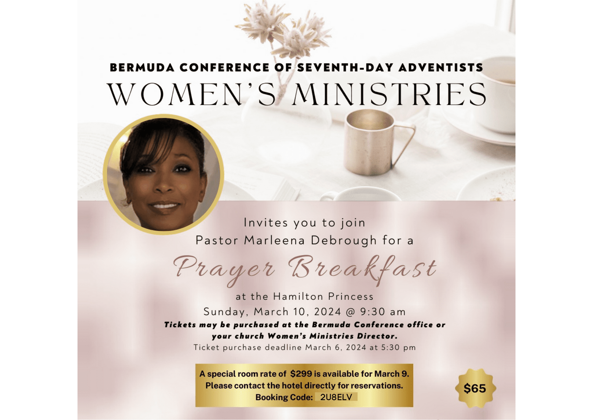Bermuda Conference Of Seventh-Day Adventists - Prayer Breakfast - G-Pass
