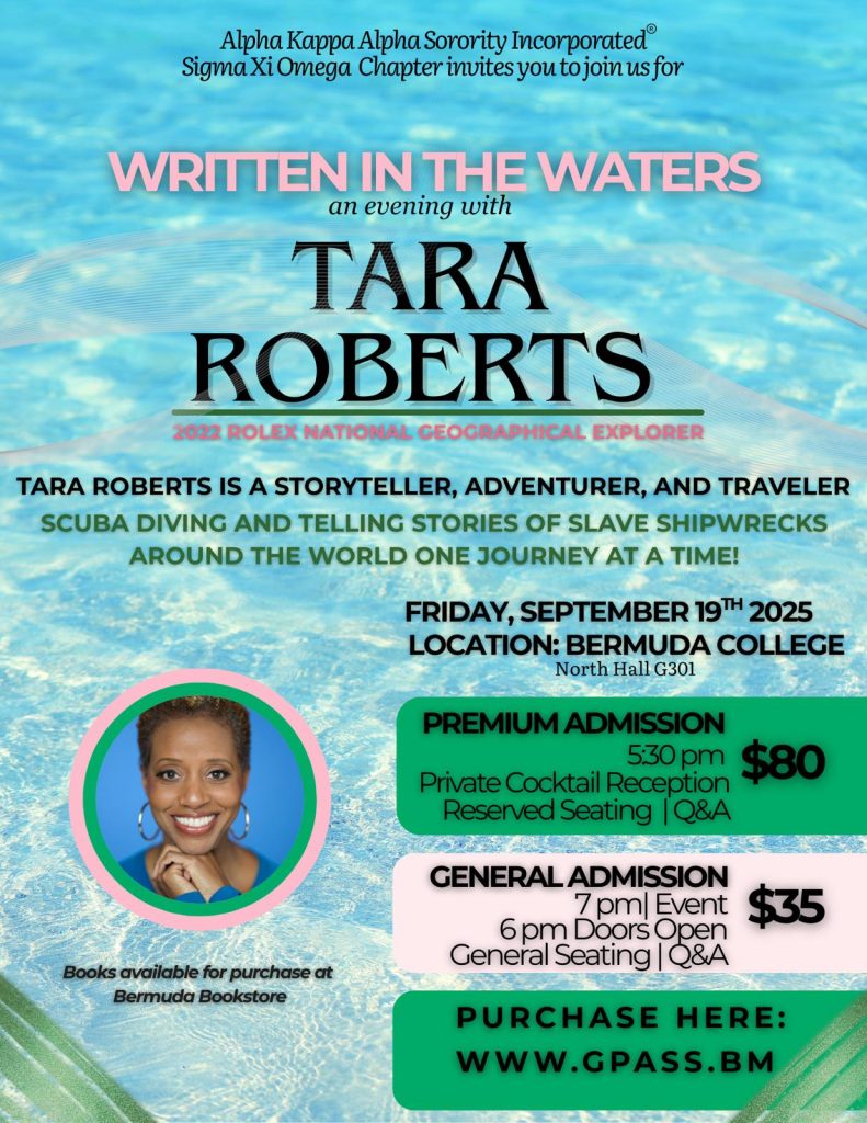 Written In The Waters An Evening With Tara Roberts - G-Pass